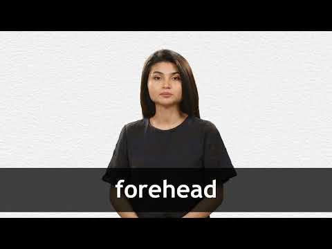 How to pronounce FOREHEAD in English | Collins