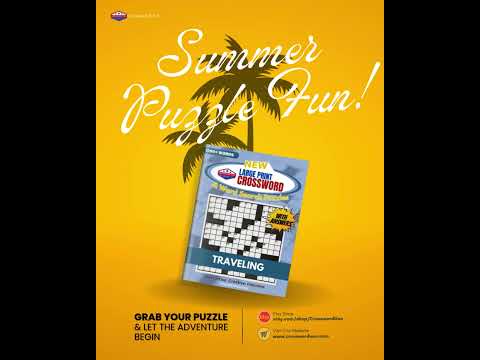 Summer Crossword Puzzles#crossword #wordpuzzlegame #crosswordpuzzles #etsyshop #logicpuzzles #words