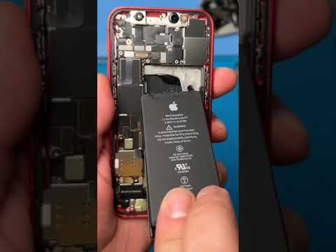 12 mini battery replacement / 100% health #repair #apple #iphone