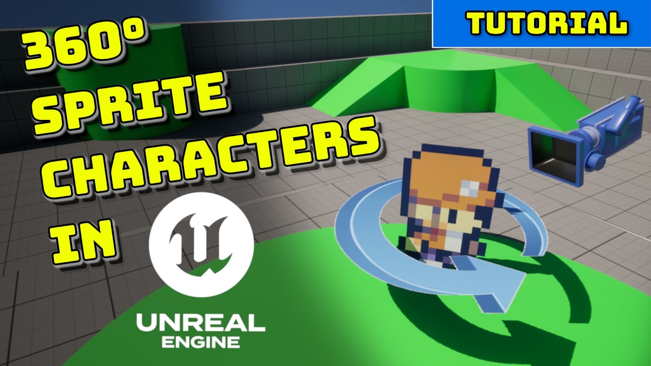 2D Sprites in 3D Spaces in UE5