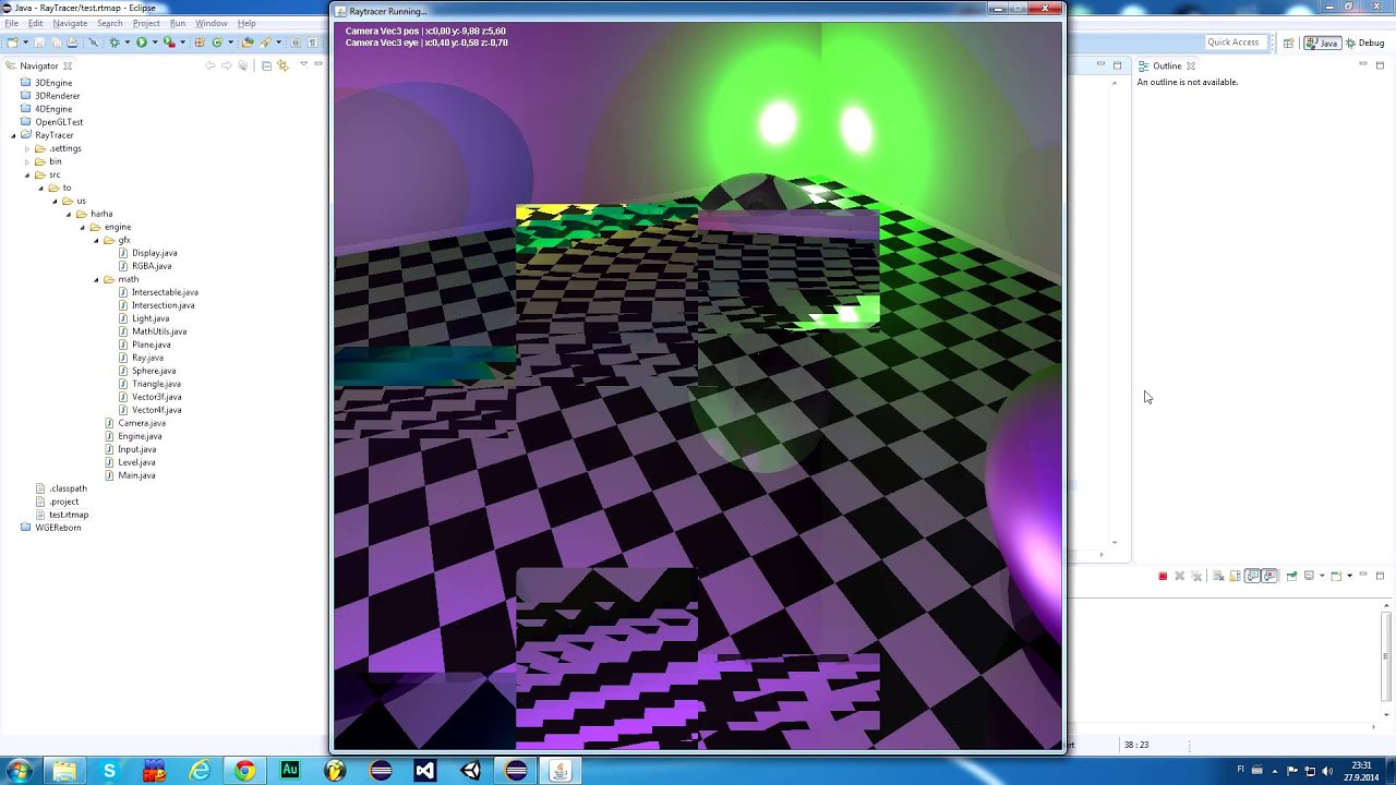 Java Software Raytracer v3