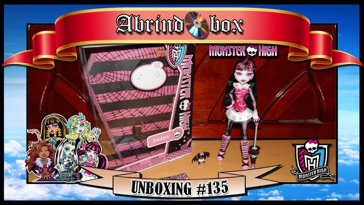 Boneca Monster High - Draculaura [Unboxing]