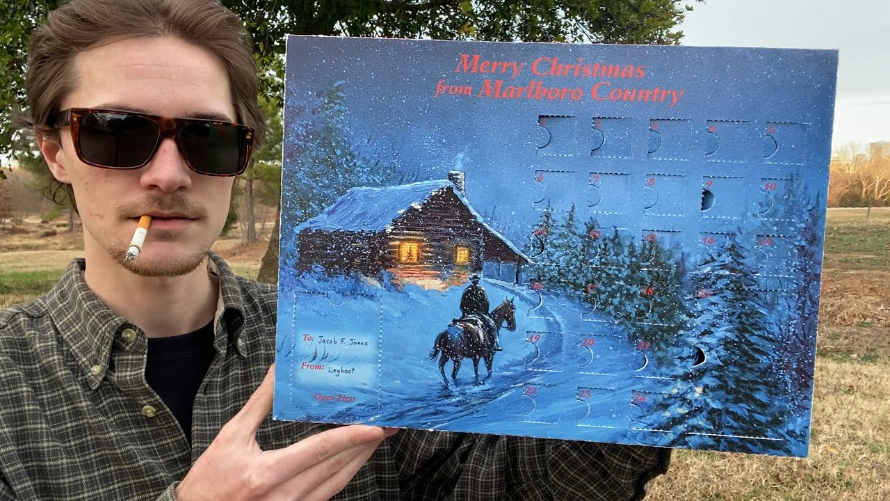 Cigarette Advent Calendars are Awesome