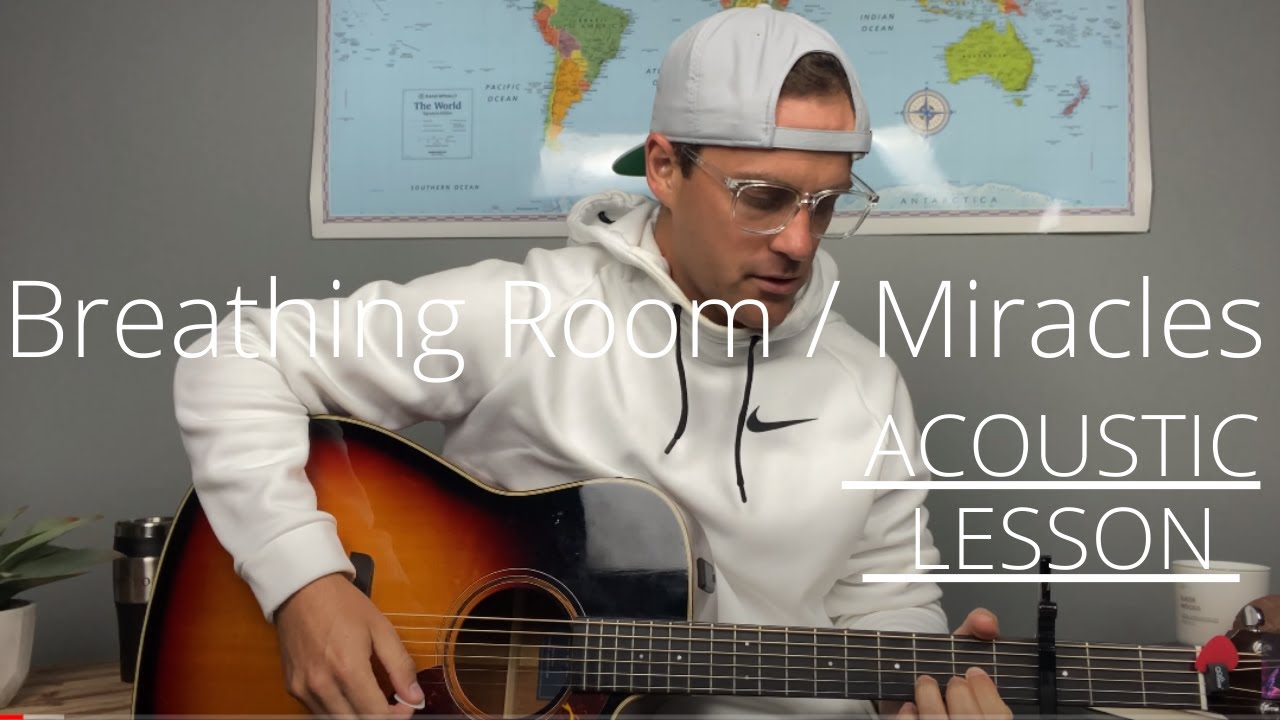 Kim Walker-Smith || Breathing Room/Miracles || Acoustic Guitar Lesson/Tutorial [EASY]