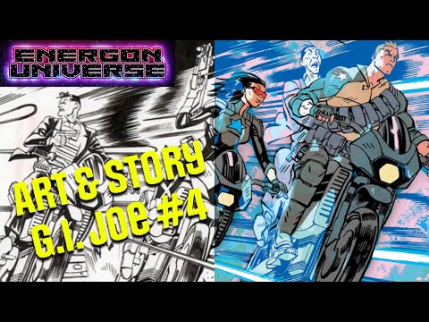 Energon Universe - G.I. Joe #4 Tom Reilly Original Art Review