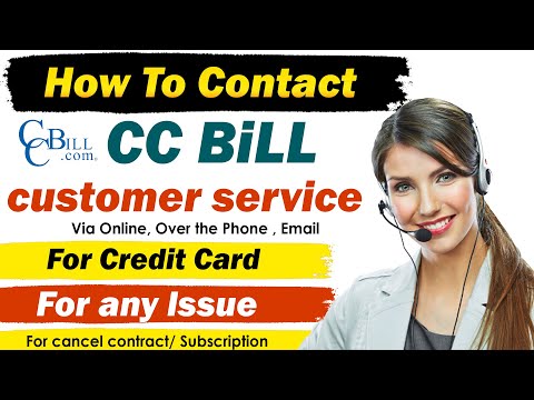 How To Contact CC Bill Customer Service | Contact ccbill customer service