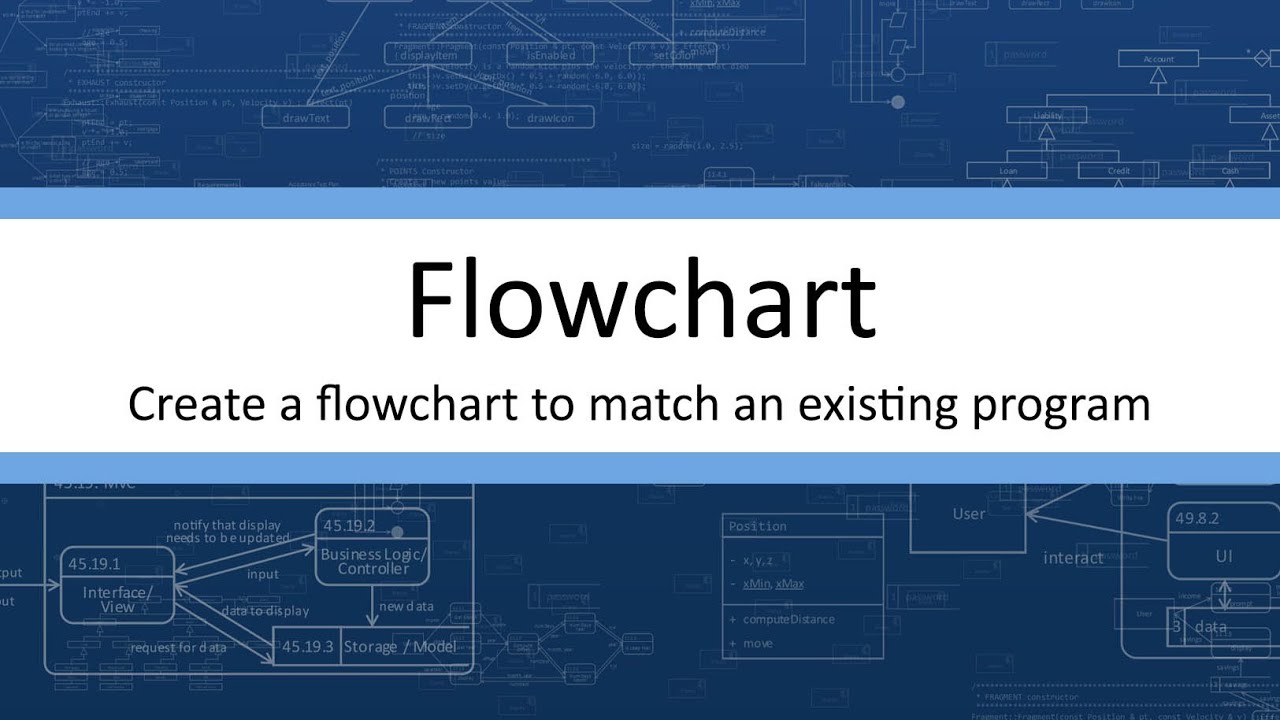 Flowchart - Create a Flowchart from Existing Code