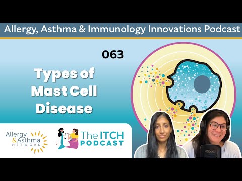 What are the types of mast cell disease?