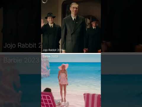 "Hi Barbie" In #barbie Trailer Taken Directly From Jojo Rabbit's "Heil Hitler" Scene #ecut