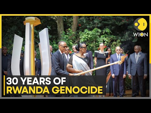 Rwanda: President Kagame & wife lit 1994 Rwanda genocide's 'flame of hope' | World News | WION