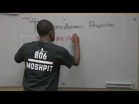 Lesson 2: Thermodynamic Properties