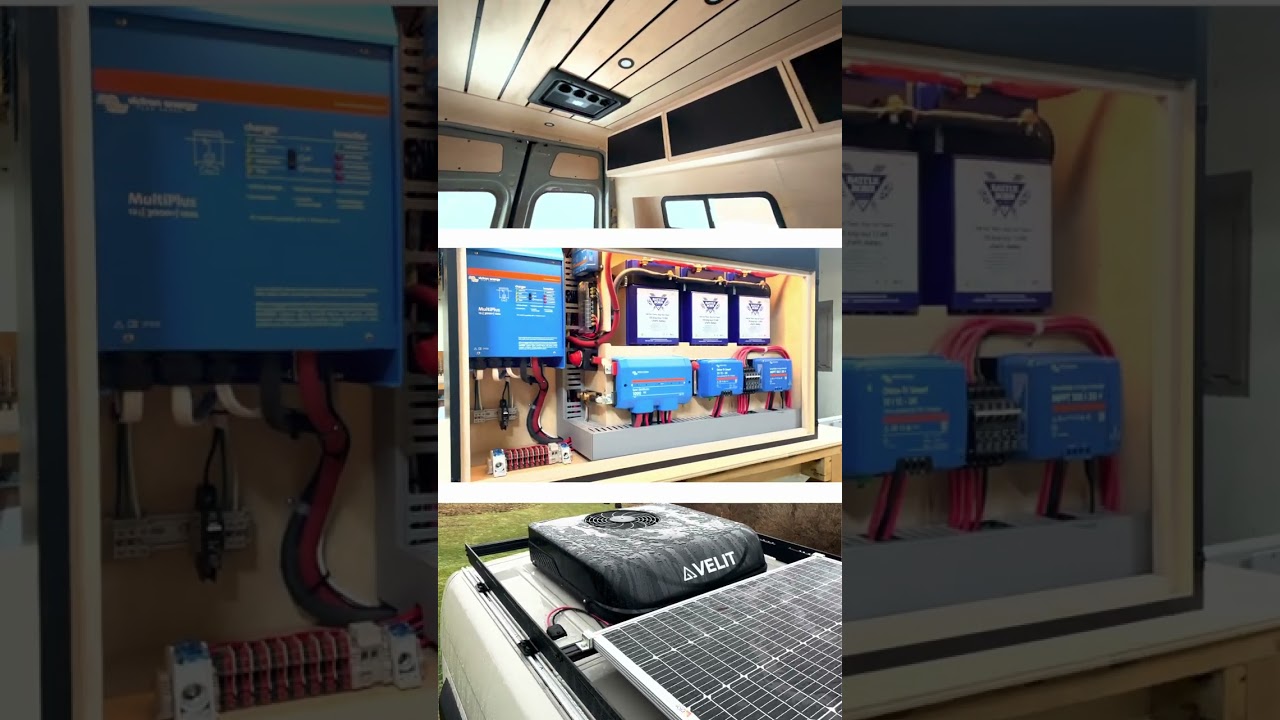 Solar Powered A/C in an Off-Grid Campervan!