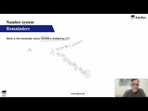 Introduction to Remainders Video Lecture - Quantitative Aptitude (Quant) - CAT