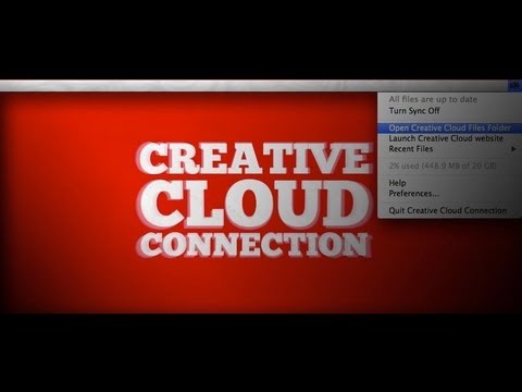 How to Use Creative Cloud Connection
