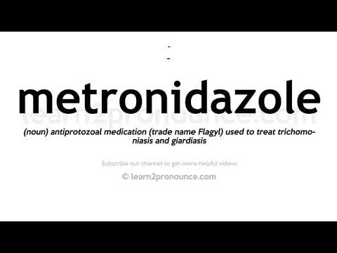 How to pronounce Metronidazole | English pronunciation