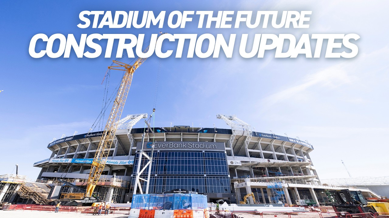 Jaguars Stadium of the Future Construction Update - February 2026 | Jacksonville Jaguars