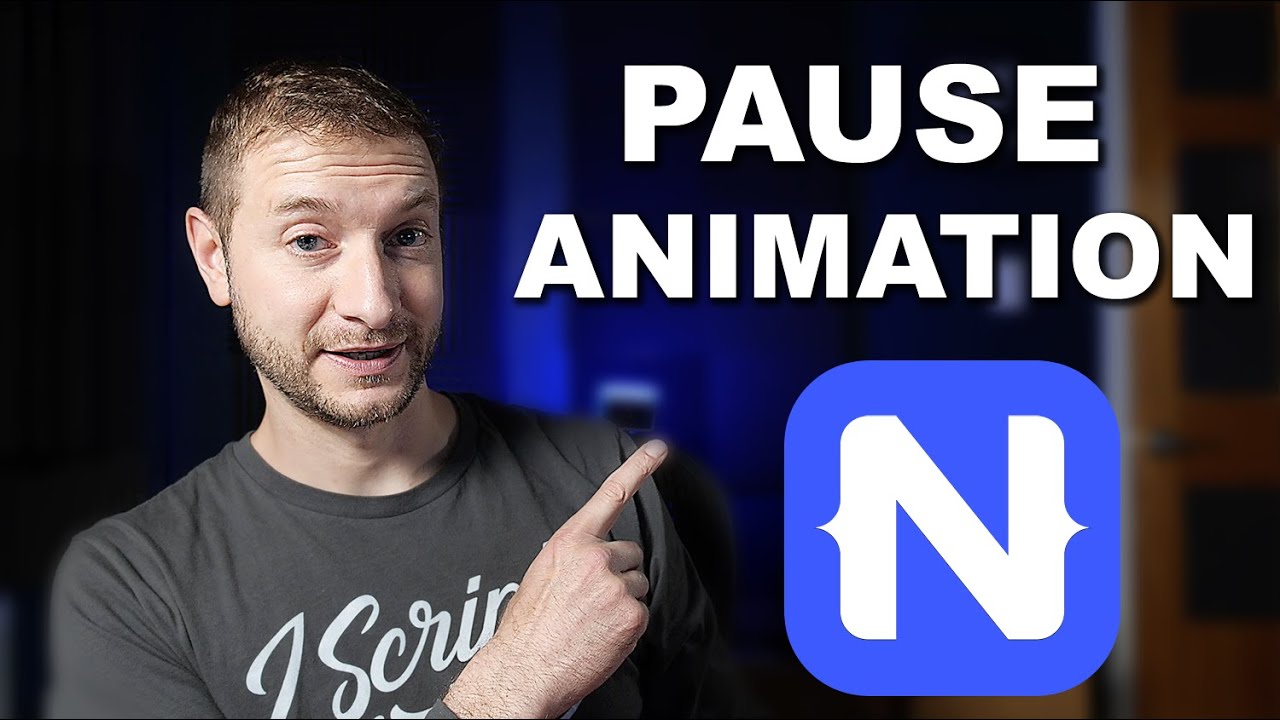 requestAnimationFrame and PAUSING Animation | NativeScript Tutorial