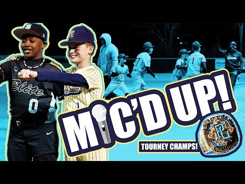 🔥 PERFECT GAME BASEBALL TOURNAMENT W/ KJ MCCARTY MIC'D UP 🎙️ TRIPLE CROWN 11U TAKES HOME THE RINGS 💯