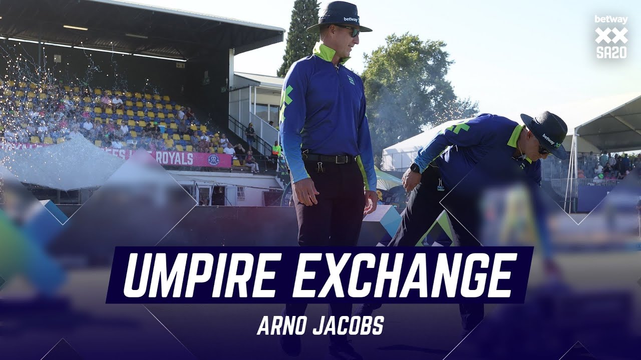 Season 3 Umpire Exchange Programme featuring James Middlebrook | Betway ...
