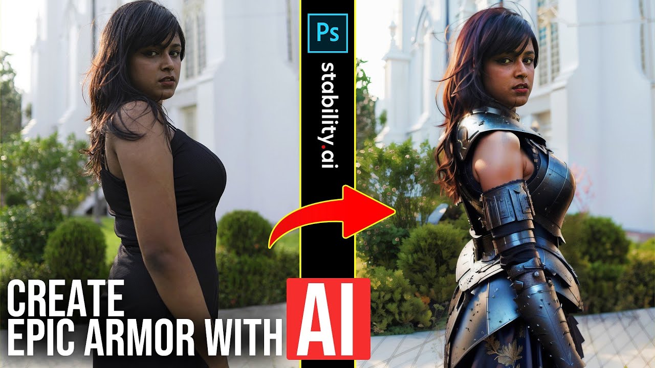 Stable Diffusion Photo Editing Tutorial - Any Outfit to Armor