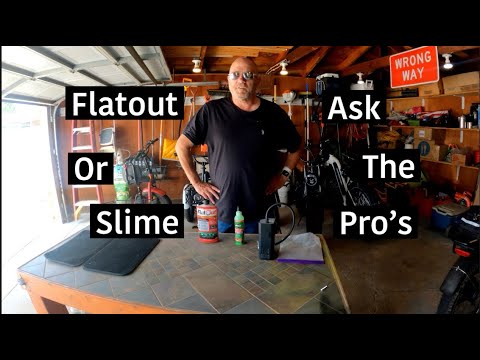 Flatout or Slime E-bike Tire Maintenance
