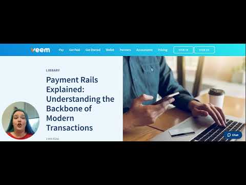 How does Veem leverage Multi-rail technology