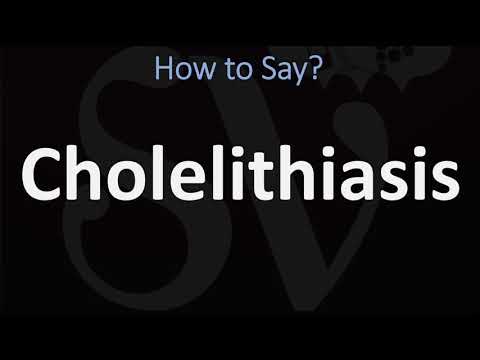 How to Pronounce Cholelithiasis? (CORRECTLY)