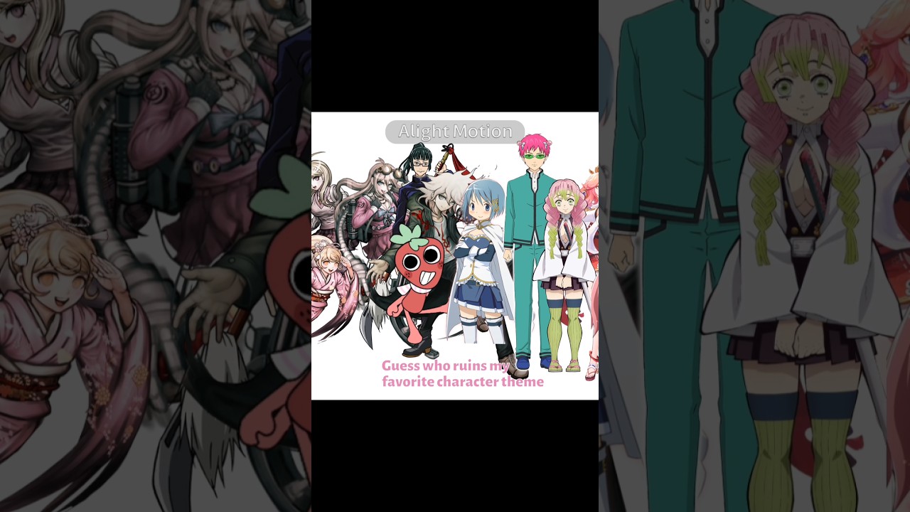 Guys, I think I like pink. #trending #danganronpa #anime #viralvideo #shorts #fyp #fy