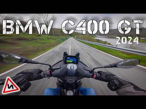 BMW C400 GT 2024 | RAW SOUND 🔊 [4K RAW Onboard]