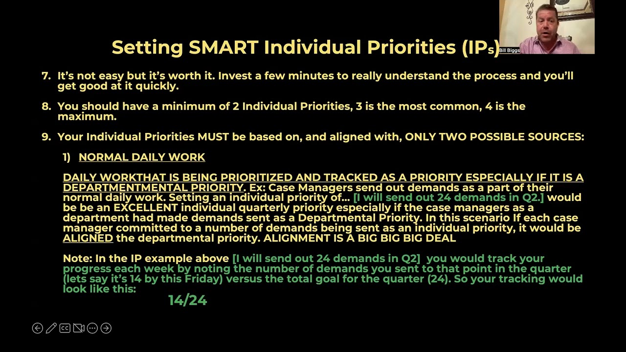 Priority Setting Tutorial