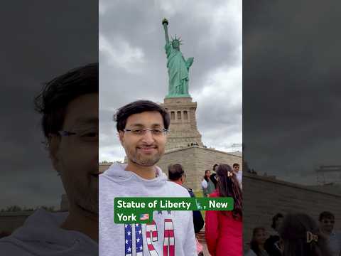 Statue of Liberty 🗽 🇺🇸#statueofliberty #travel #america #newyork