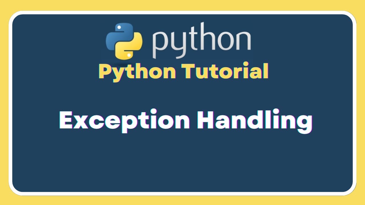 Part 6 | Selenium With Python Tutorial For Beginners | How To Handle Exceptions In Python
