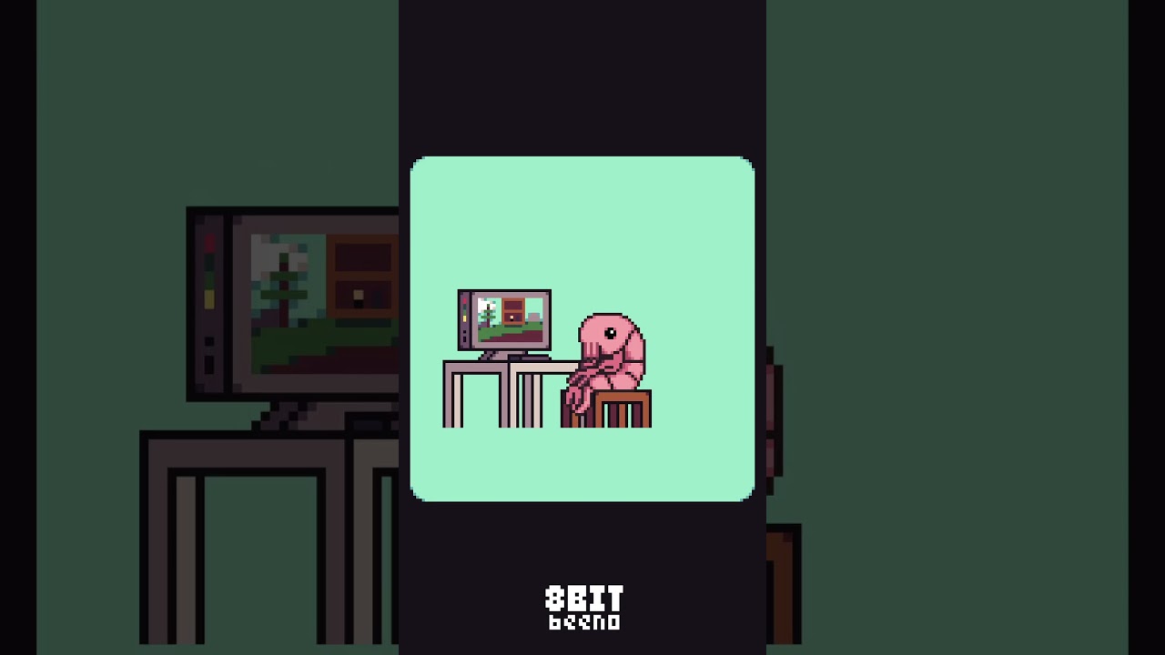 SHRIMP CHECK!!! - Pixel Art Animation #meme #shorts