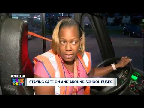 Safety features on First Student buses