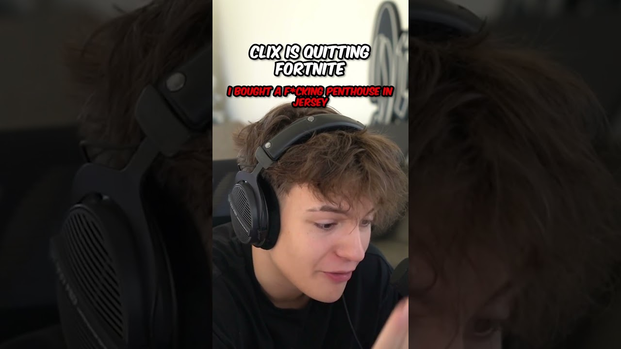 Clix is QUITTING Fortnite 😔