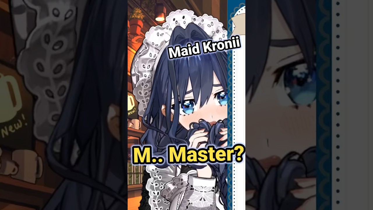 Kronii Turned into Needy Maid Just For You! [Hololive | Kronii]