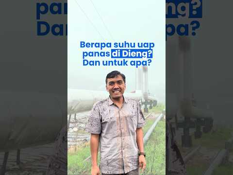 Berapa #suhu uap panas di #geothermal #dieng dan untuk apa?