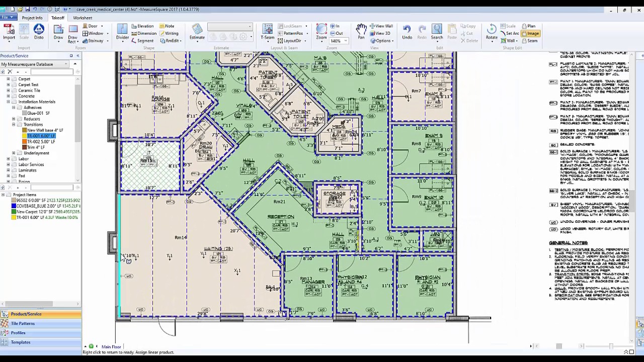 Measure Square 2017 quick walk-through video
