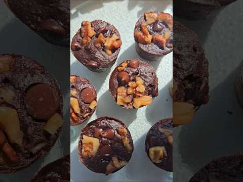 Chocolate Brownie Recipe 🍫| Protein Brownies 😋 #brownie #dessert #glutenfree