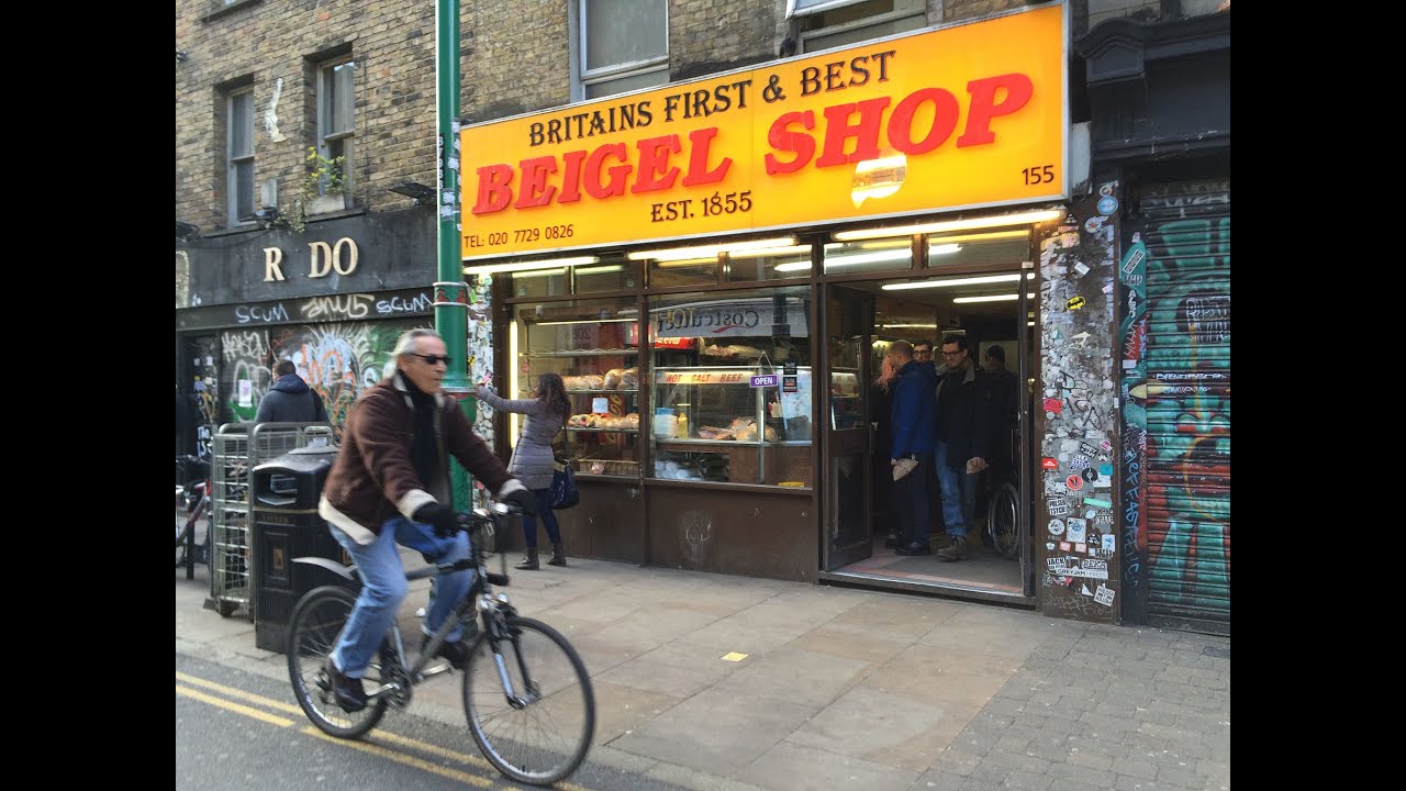 Rainbow Beigels have arrived to London