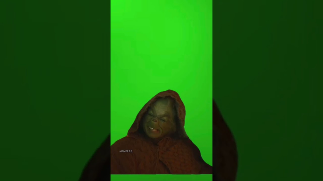 GRINCH LAUGHING   THE GRINCH MEME   GREEN SCREEN TEMPLATE #greenscreentemp