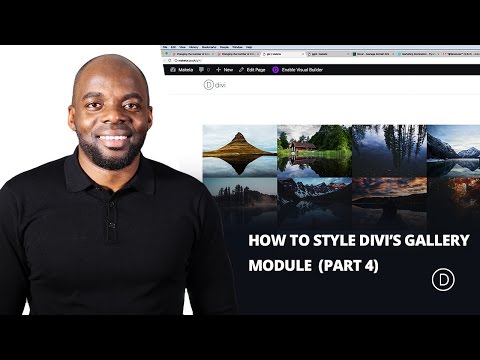 Changing the Number of Columns in the Divi Gallery Module
