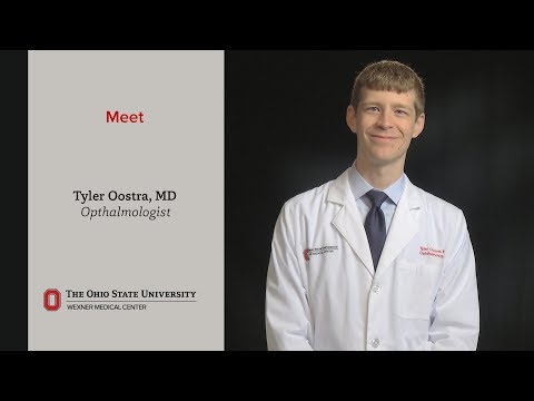 Meet ophthalmologist Tyler Oostra, MD | Ohio State Medical Center