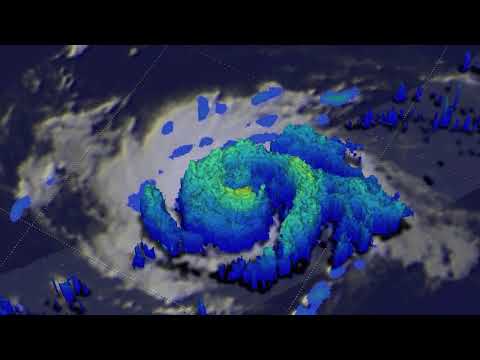 GPM Video of Hurricane Chris