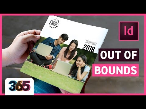 Out of Bounds with InDesign CC | tips & time-lapse #25/365 Days of Creativity