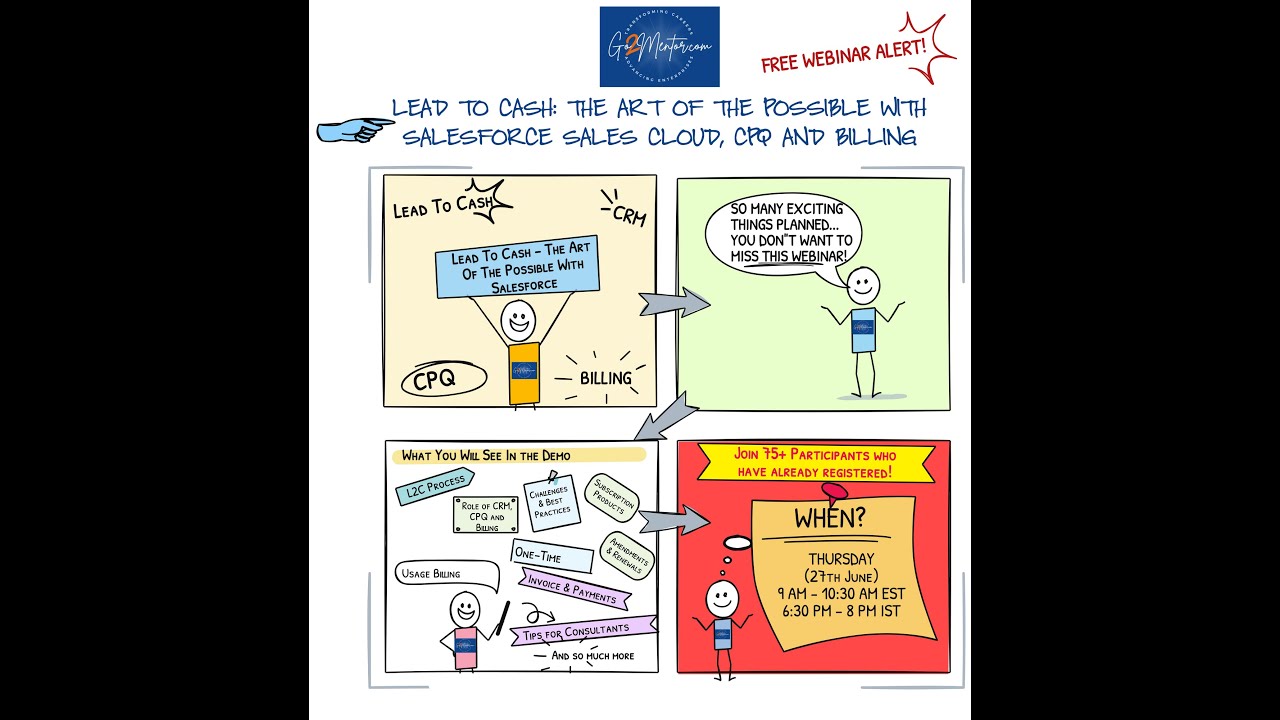 Exclusive Webinar Alert: Salesforce Sales Cloud, CPQ and Billing Demo!