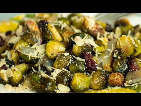 Roasted Brussel Sprouts & Shallots for Thanksgiving