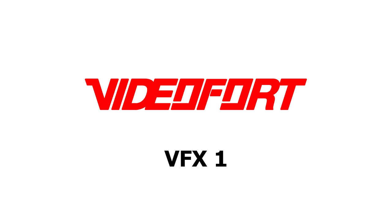 1 Introduction To VFX