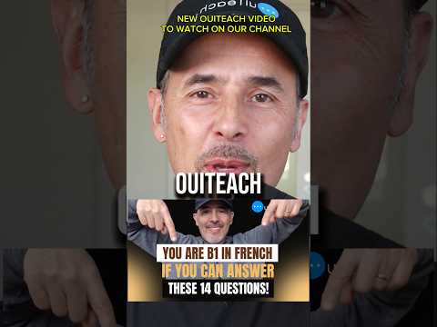 Can you answer these 14 questions and prove your French is B1? 🇫🇷🎯 | Learn French with us! #french