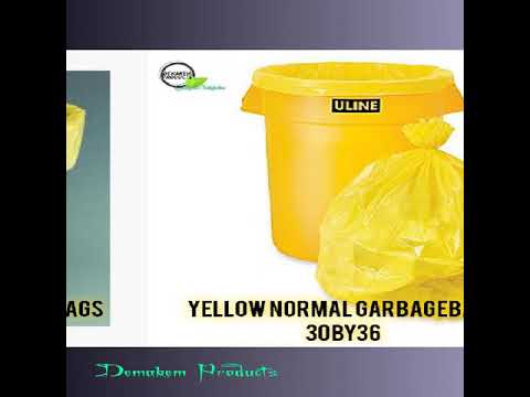 Coloured Garbage waste Linners